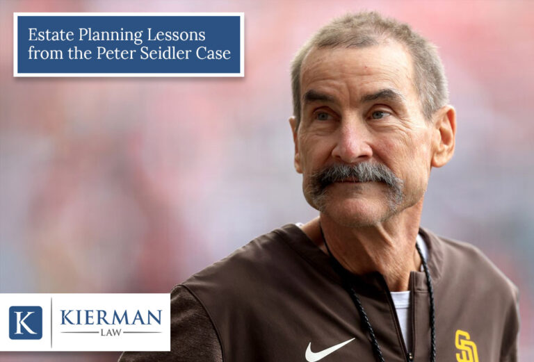 Estate Planning Lessons from the Peter Seidler Case - Kierman Law